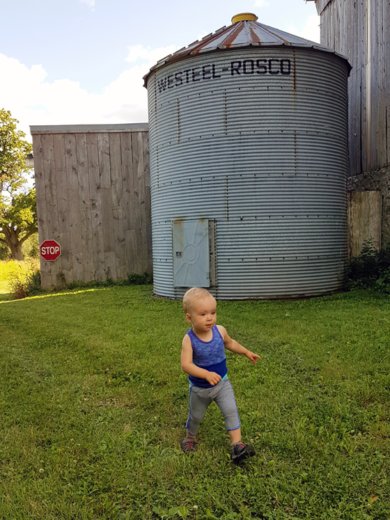 Making a playhouse out of a grain silo | Home on 129 Acres